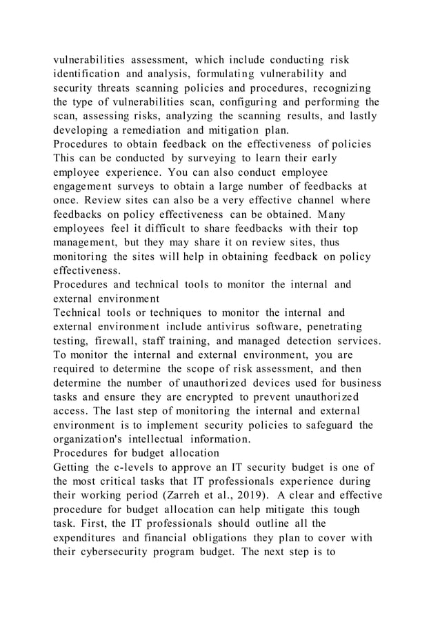 Cyb 690 cybersecurity program template directions the foll | DOCX ...