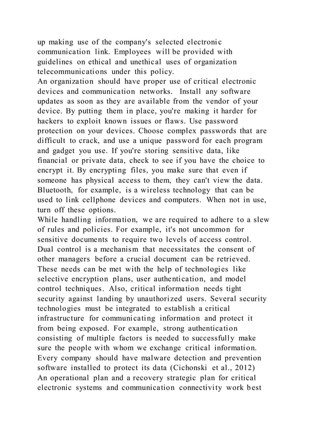 Cyb 690 cybersecurity program template directions the foll | DOCX | Internet | Computing