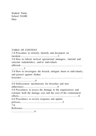 Cyb 690 cybersecurity program template directions the foll | DOCX | Internet | Computing