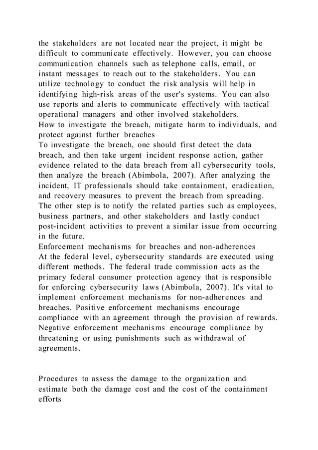 Cyb 690 cybersecurity program template directions the foll | DOCX | Internet | Computing