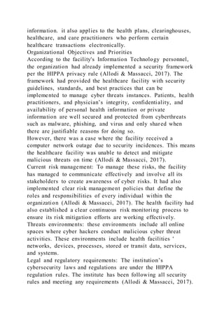 Cyb 690 cybersecurity program template directions the foll | DOCX | Internet | Computing