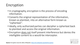 Linux for Cybersecurity CYB110 - Unit 7.ppsx