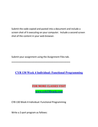 CYB 130 RANK Education Begins--cyb130rank.com