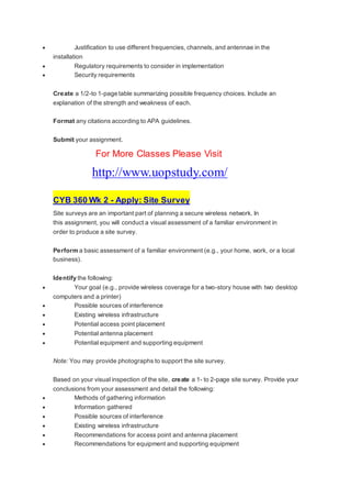 Cyb 360 cyb360 cyb 360 best tutorials guide uopstudy.com