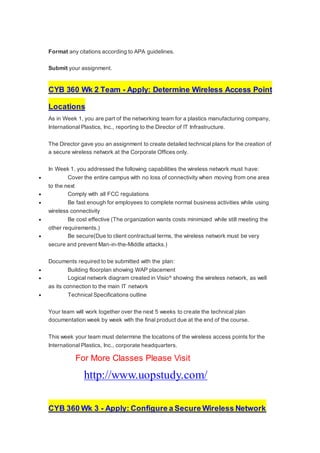 Cyb 360 cyb360 cyb 360 best tutorials guide uopstudy.com