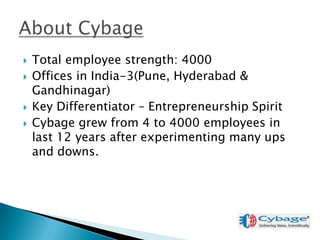 Cybage_BizDom_3rdnov2012 | PPT