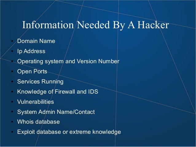 Introduction To Hacking