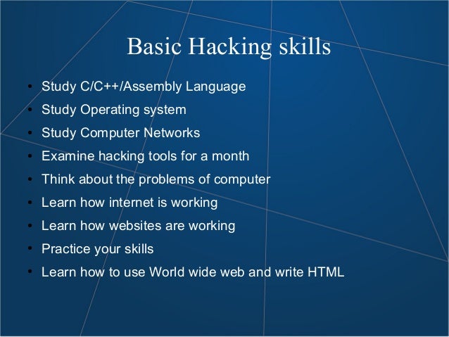 Introduction To Hacking
