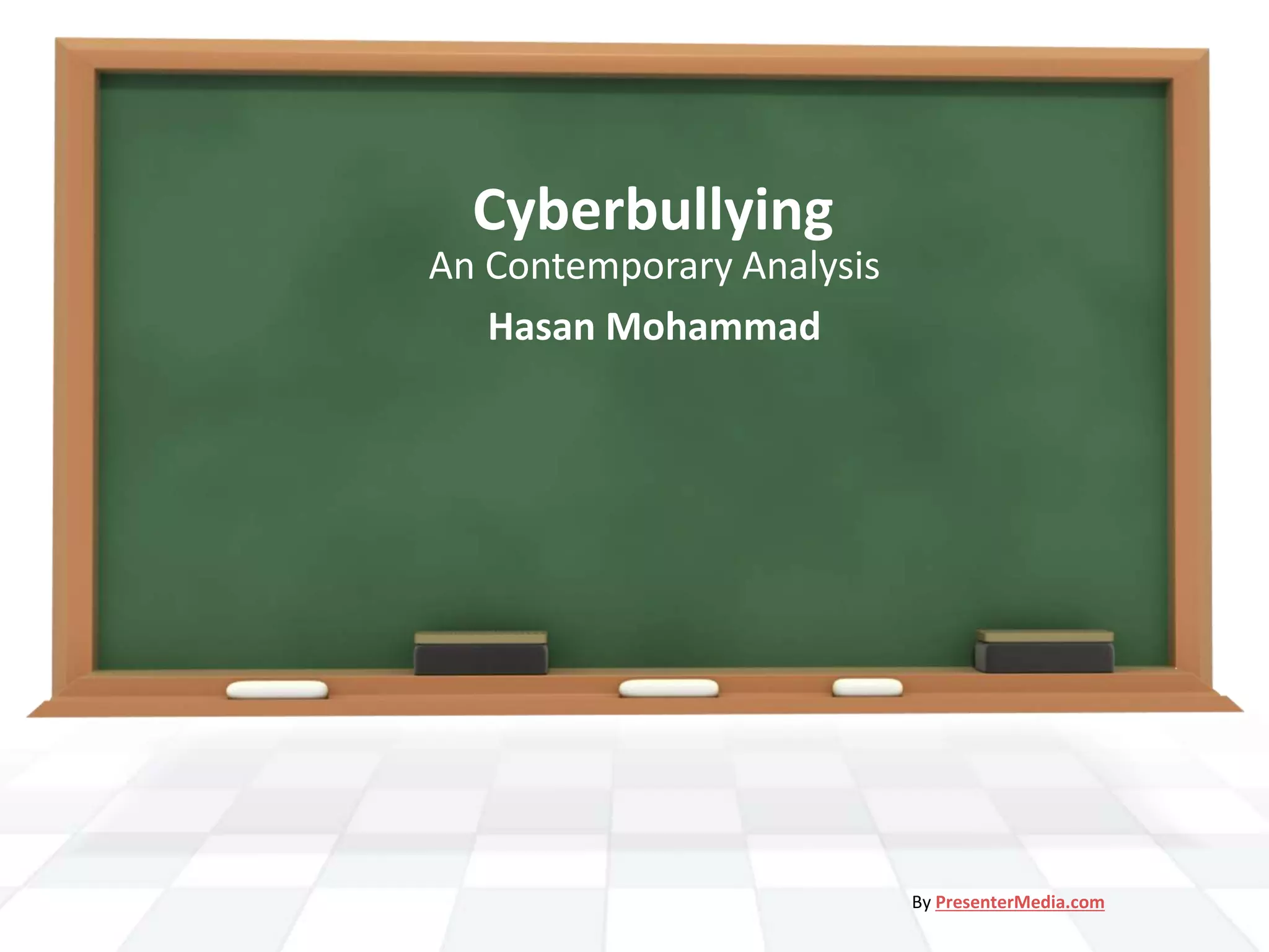 Cyberbullying | PPTX
