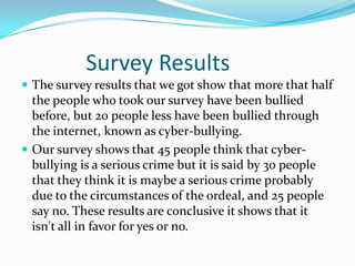 Cyber bullying | PPT
