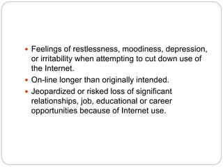 Cyber bullying-and-internet-addiction | PPT