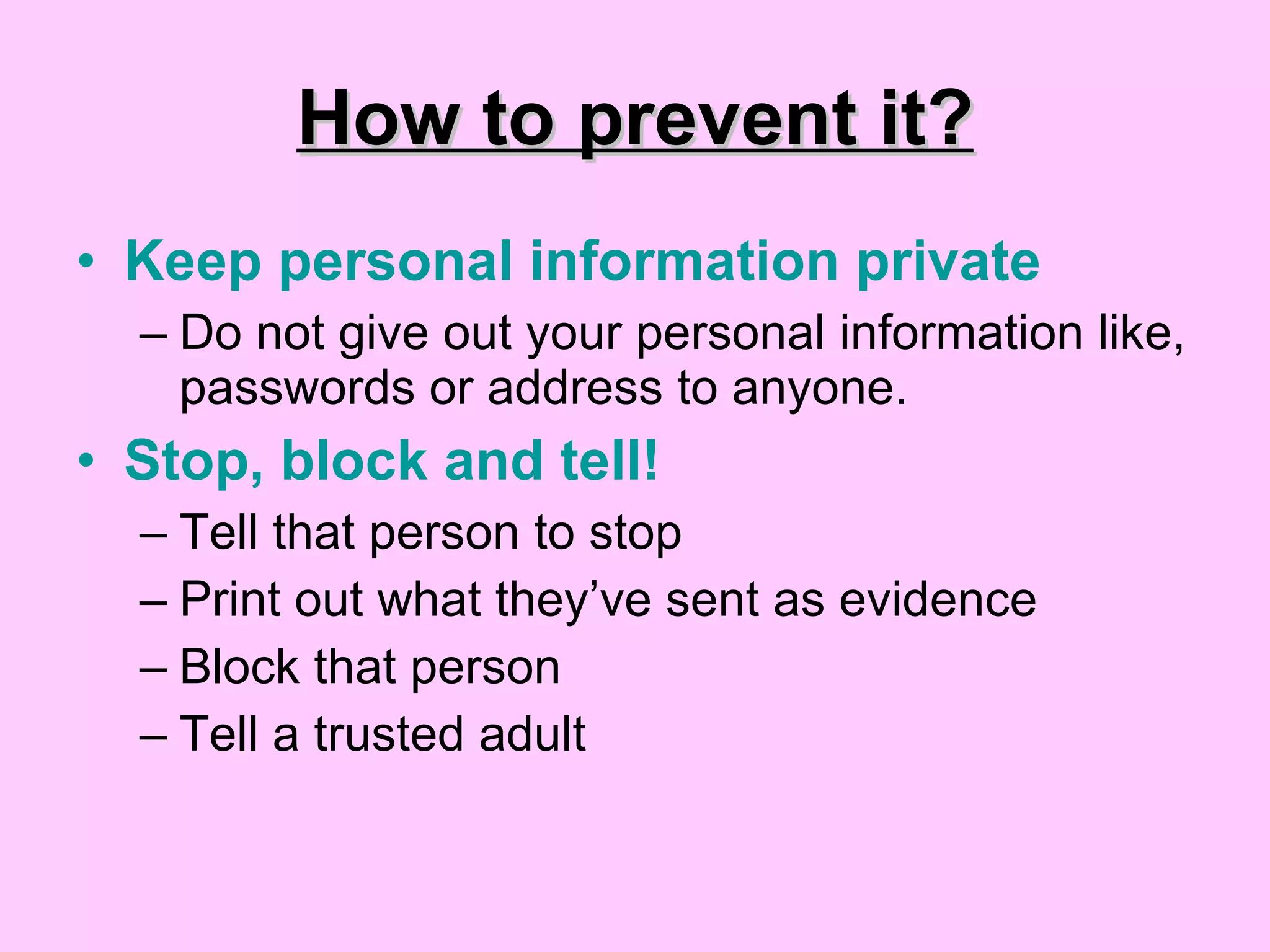 Cyber Wellness Power point slides | PPT