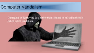 Presentation(Cyber crime & security) | PPTX