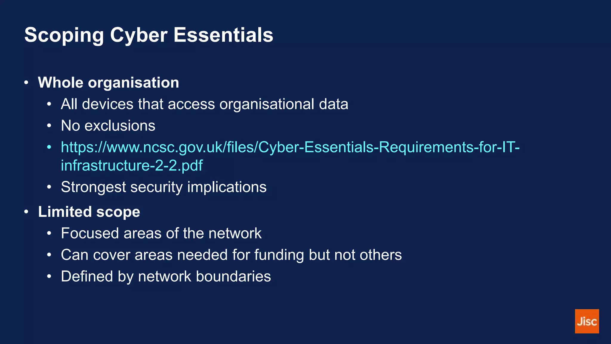 An introduction to Cyber Essentials | PPTX