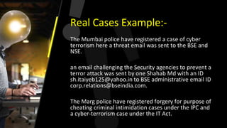 Cyber Law IT Act Section 66 to 66F | PPTX