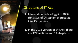 Cyber Law IT Act Section 66 to 66F | PPTX