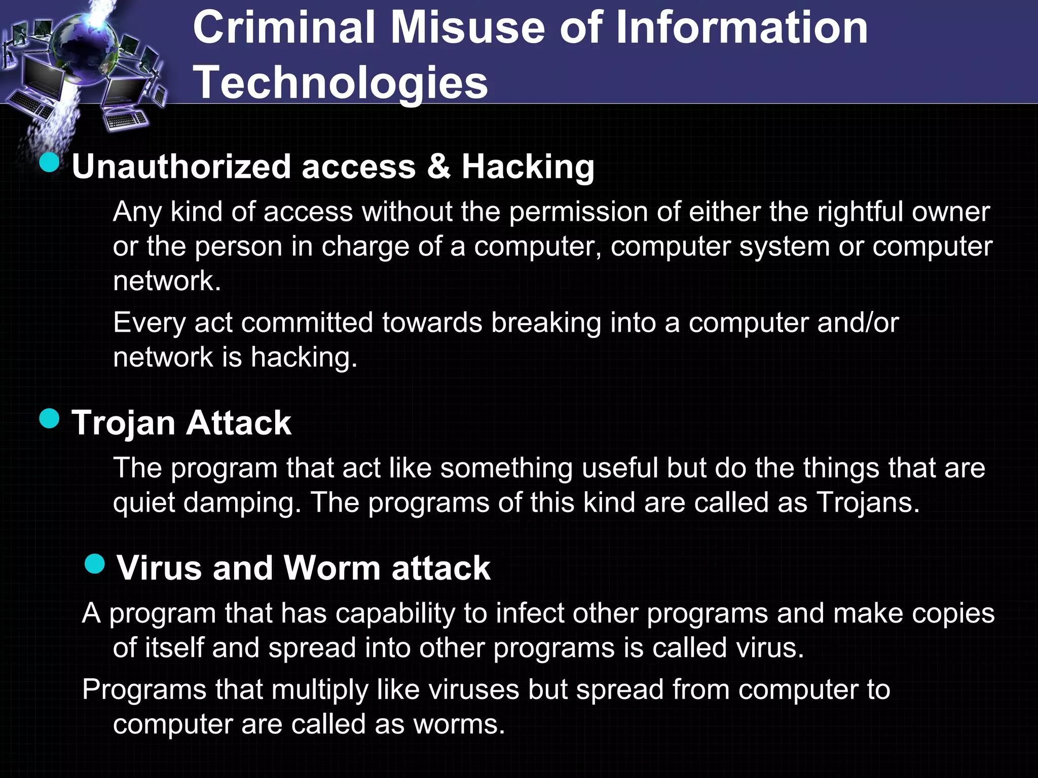 Cyber law-it-act-2000 | PDF