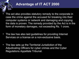 Cyber law-it-act-2000 | PDF