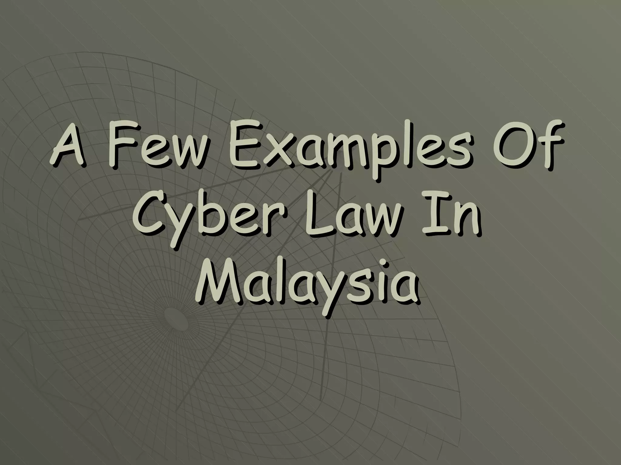 Cyber Law | PPT