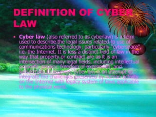 Cyber Law | PPT