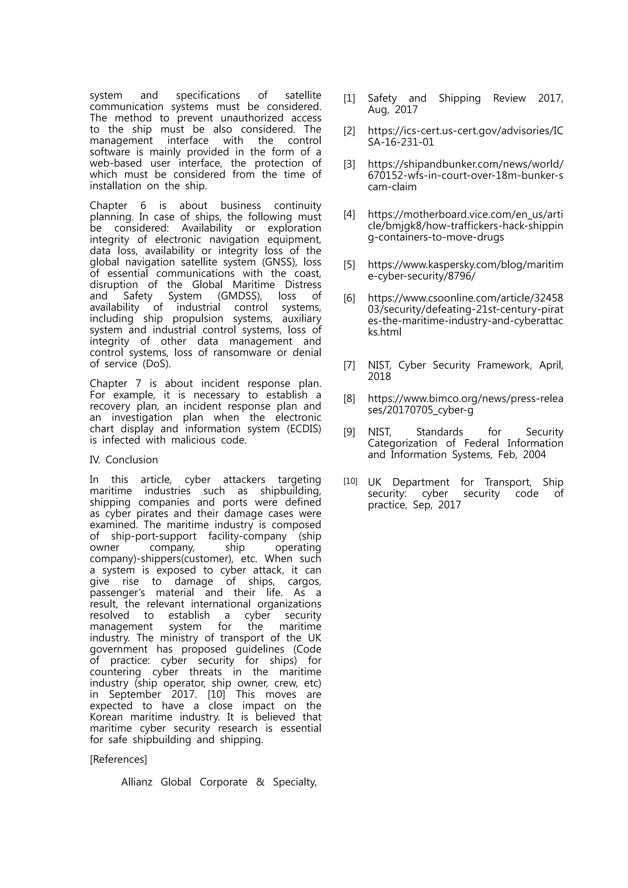 Cyber piracy threat analysis | PDF