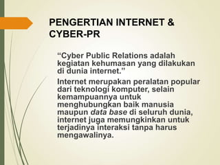 CYBER-PR Humas.ppt