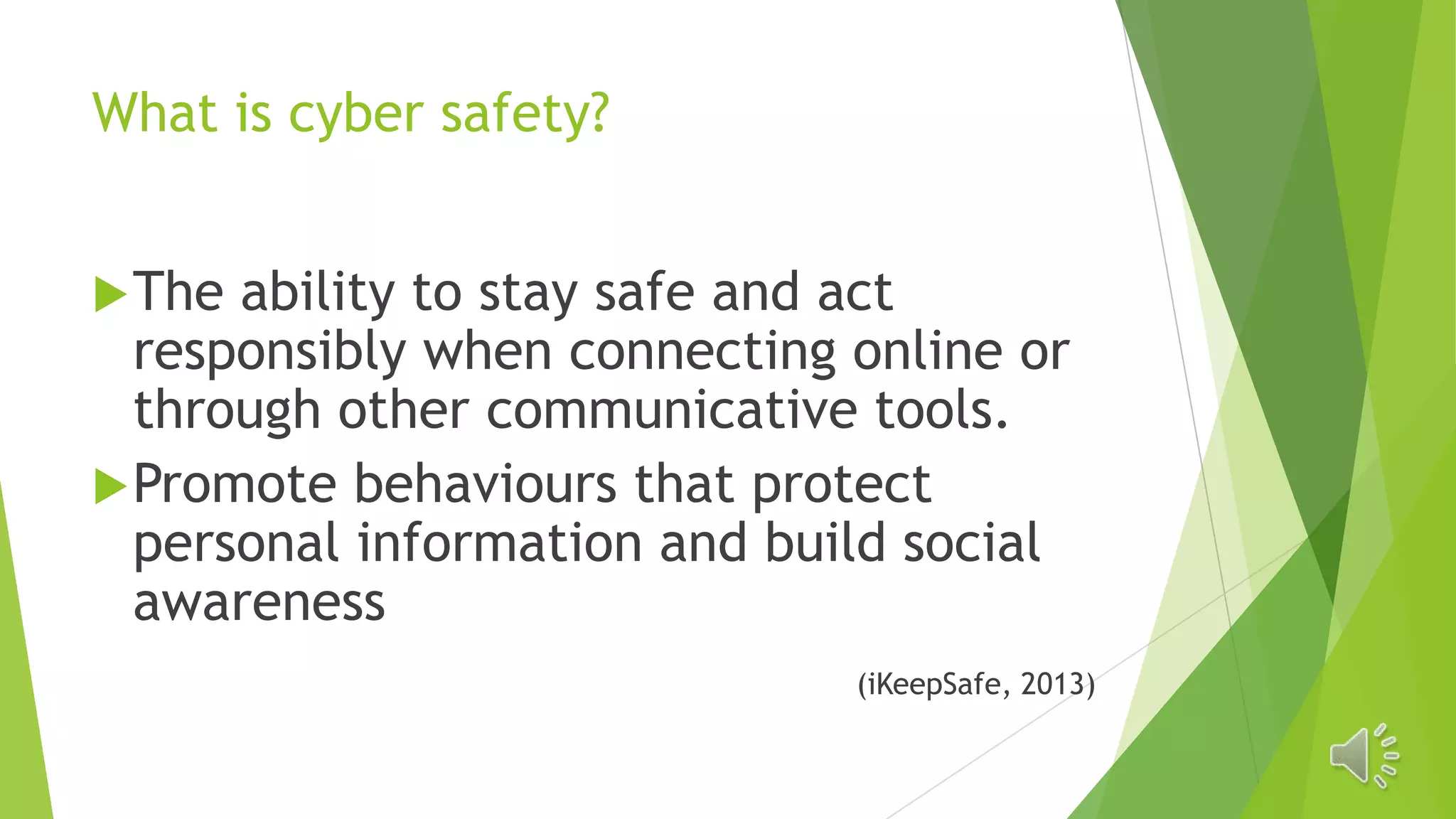 Cyber safety | PPTX