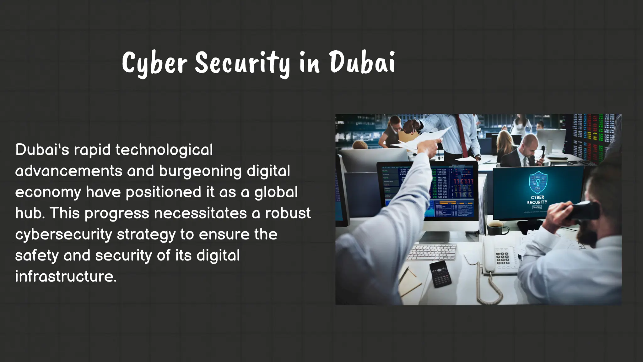 Cyber Security in Dubai: Protecting the Future | PDF