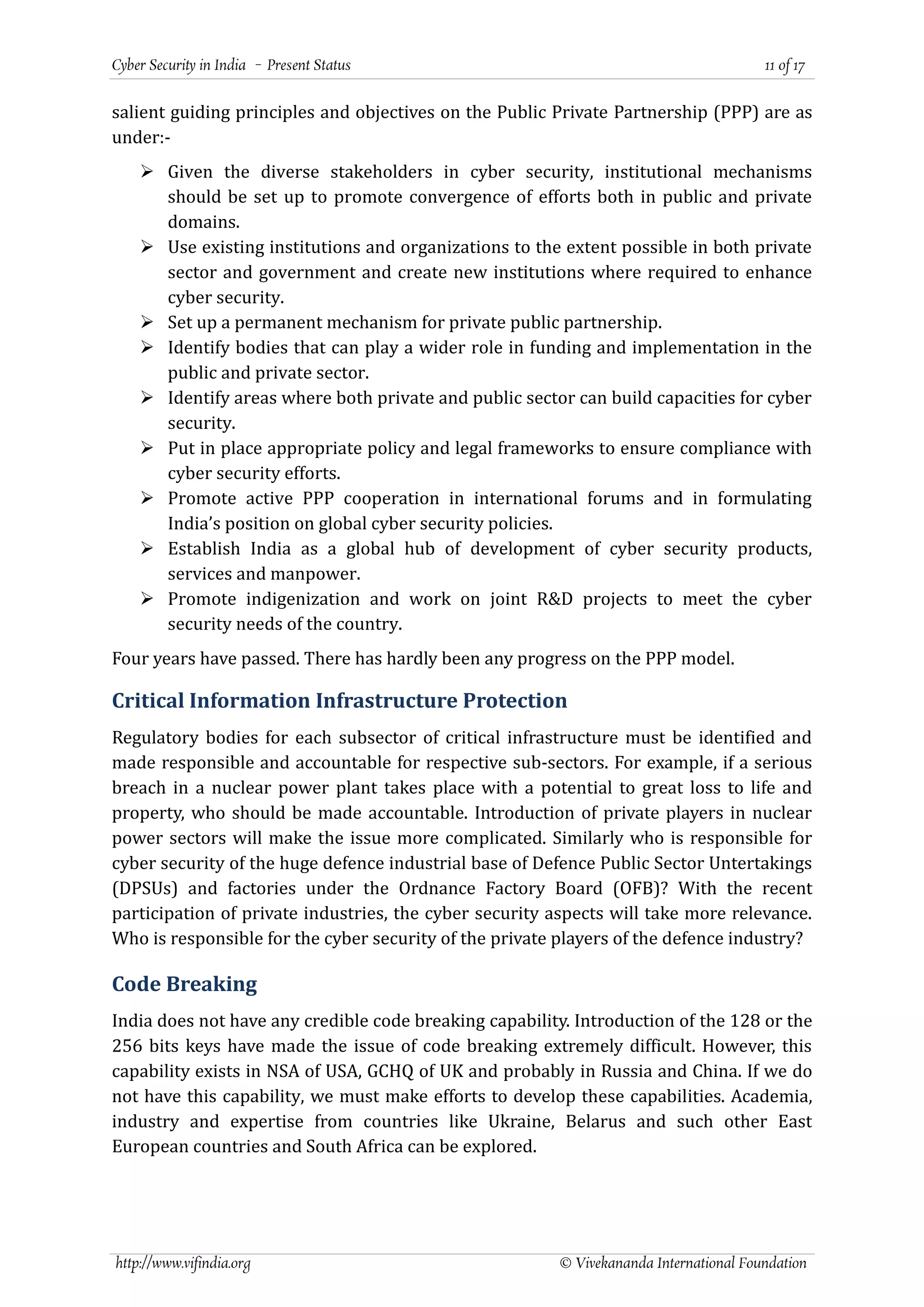 Cyber security-in-india-present-status | PDF | Information and Network ...
