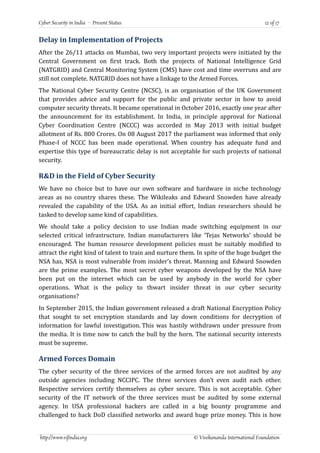 Cyber security-in-india-present-status | PDF | Information and Network Security | Computing