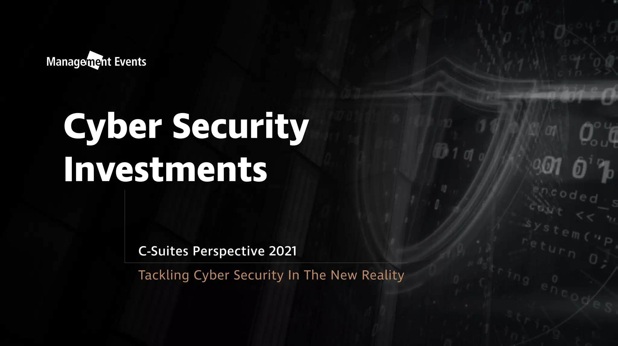 Cyber security investments 2021 | PDF