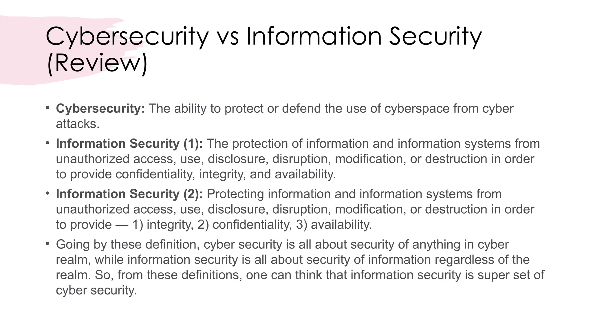 Cyber-security Vs Information Security.pptx