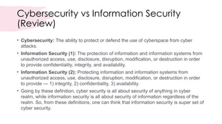 Cyber-security Vs Information Security.pptx