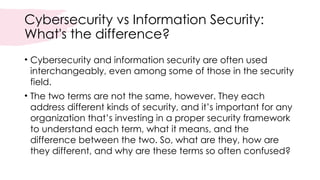 Cyber-security Vs Information Security.pptx