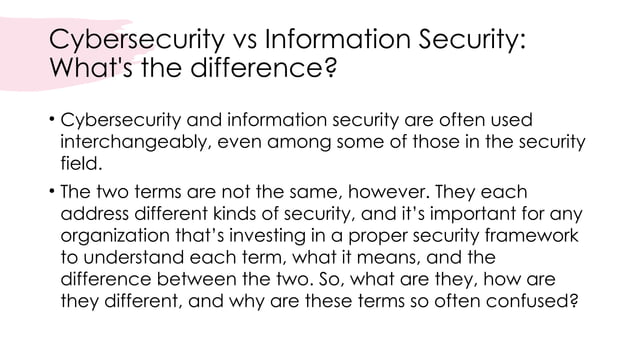 Cyber-security Vs Information Security.pptx