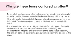 Cyber-security Vs Information Security.pptx