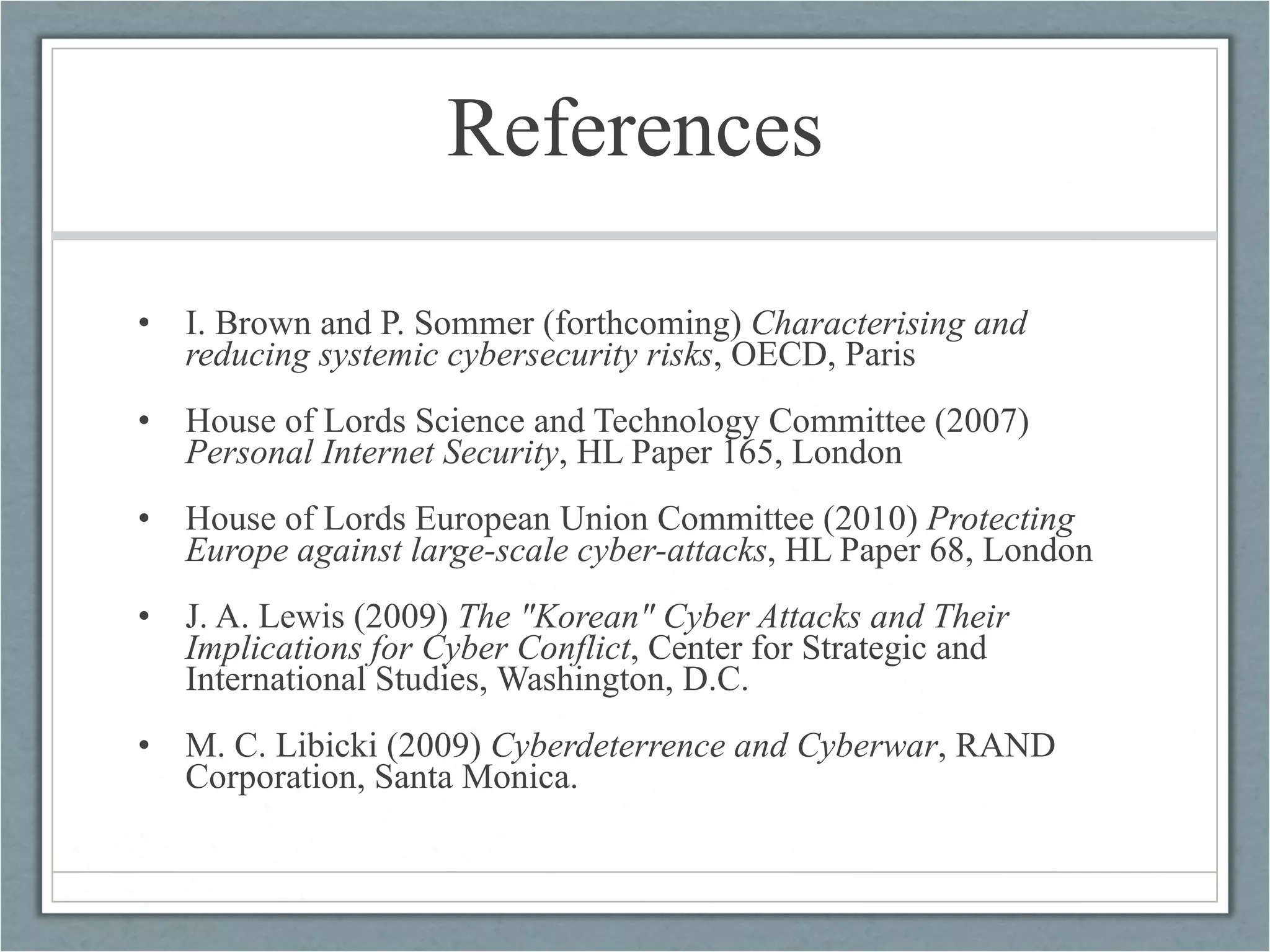 The cyber terrain | PPT