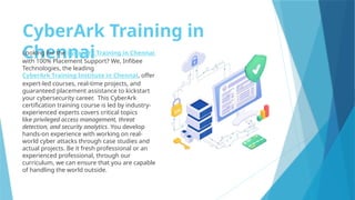 CyberArk Training in Chennai | Infibee Technologies | PPT
