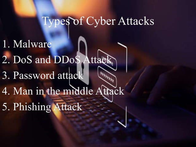 CYBER ATTACK PPT FOR Presentions and cyber | PPT