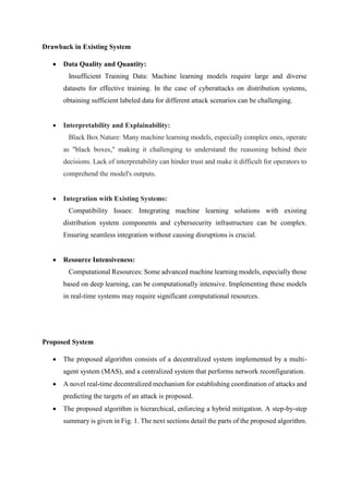 Cyber attack Correlation and Mitigation for Distribution Systems via Machine Learning.docx