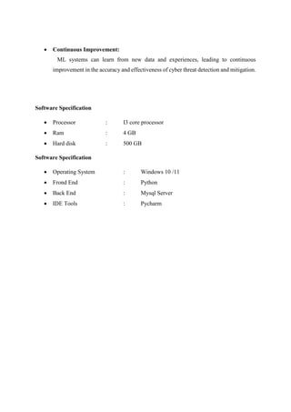 Cyber attack Correlation and Mitigation for Distribution Systems via Machine Learning.docx