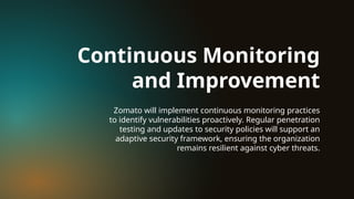 Cyber Attacks on Zomato.pptx for college students | PPTX