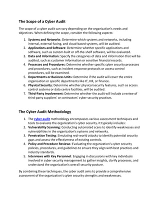 Cyber Audit | Cyber Crime | Network Security | Cyber Security Audit ...