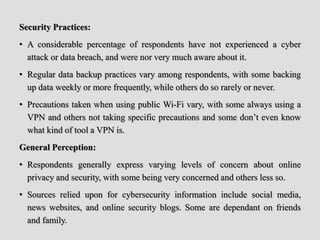 Cyber awareness ppt on the recorded data | PPTX