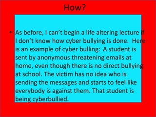 Cyber bulling | PPT