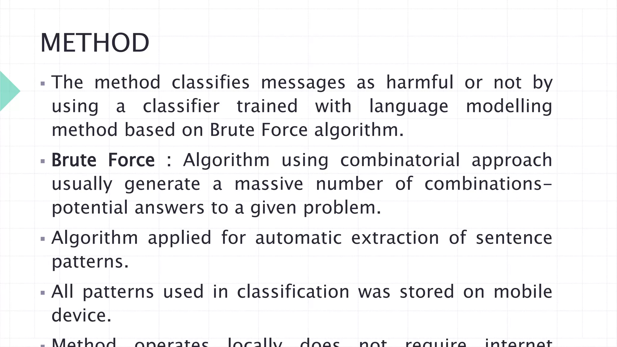 CYBERBULLIYING DETECTION | PPTX