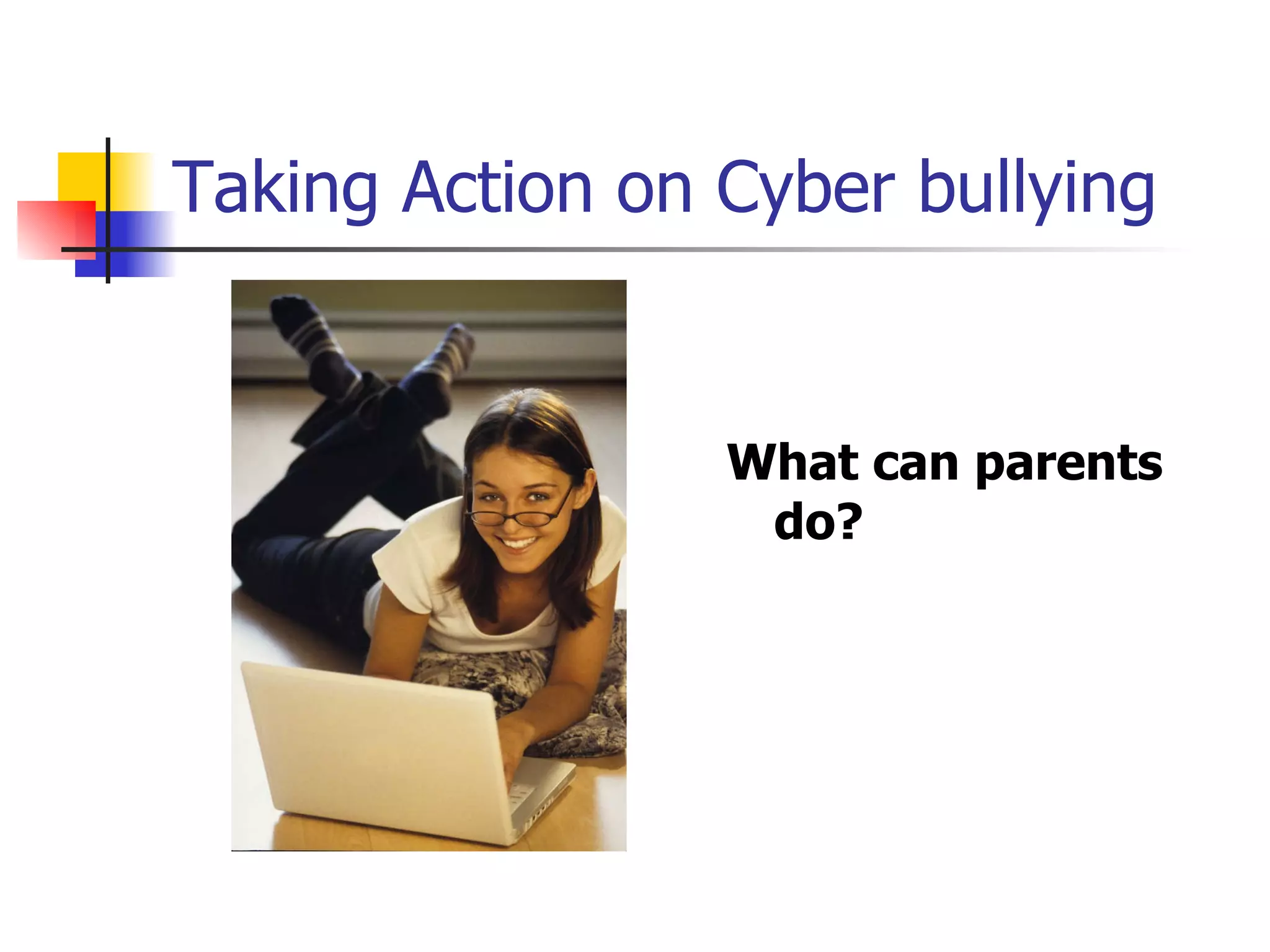 Cyberbullying - Wednesday Class - Presentation on Cyberbullying ...
