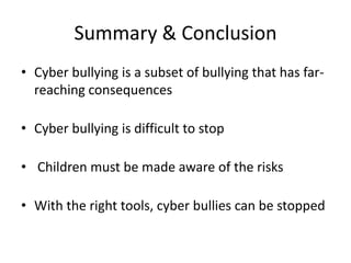 Cyber Bullying | PPT