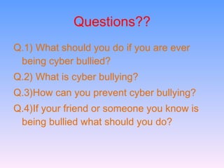 Cyber bullying | PPT