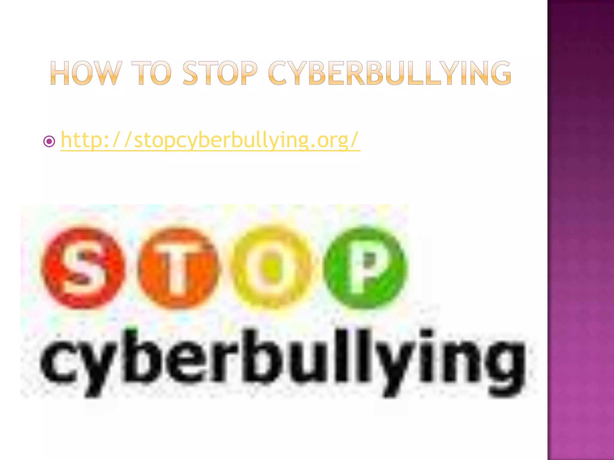 Cyberbullying | PPTX